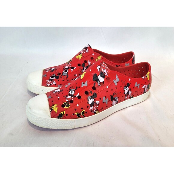 Native | Shoes | Native X Disney Minnie Mouse Slip On Shoes Womens ...